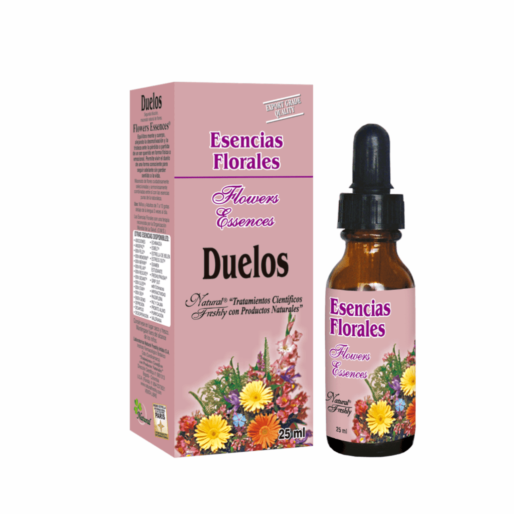 Esencias florales – Duelo – Frasco x 25 ml – Tienda Naturista Los Girasoles