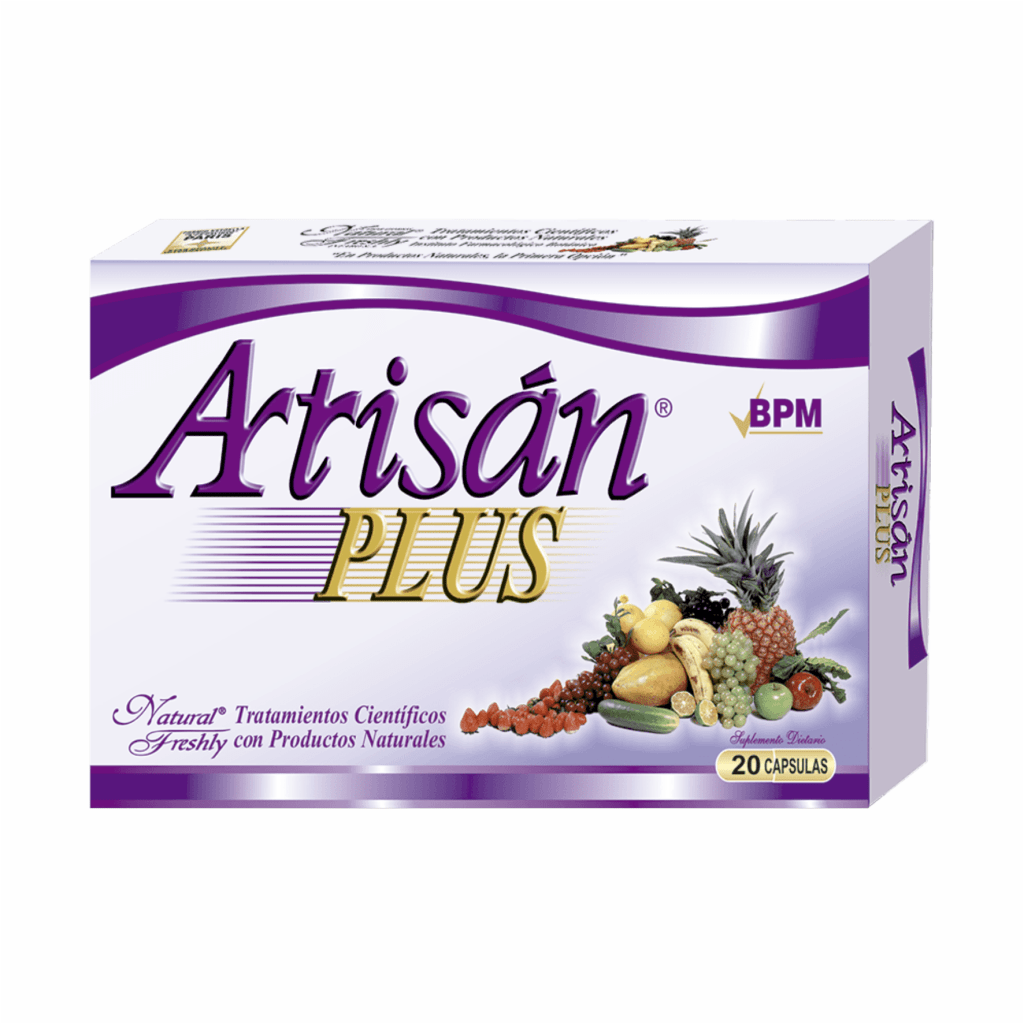 Artrisan plus – caja x 20 cápsulas – Tienda Naturista Los Girasoles